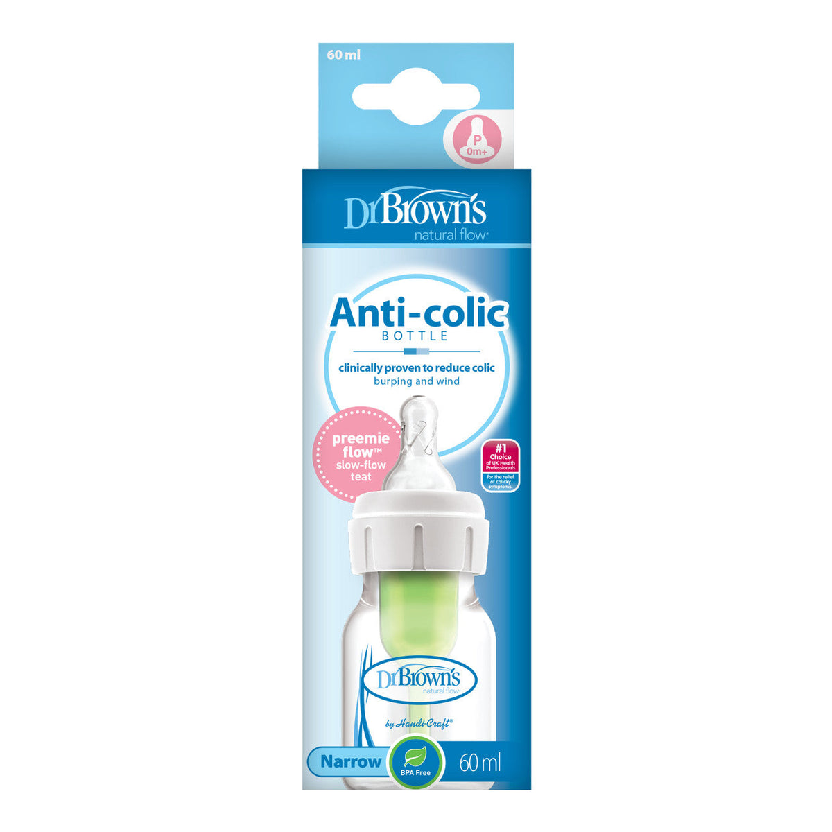 Dr Brown's Anti-Colic Options+ Preemie Baby Bottle – Dr Browns